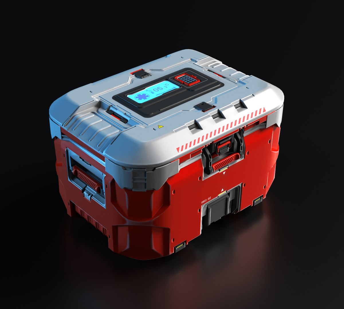 3D Box Sci Fi - TurboSquid 1470098