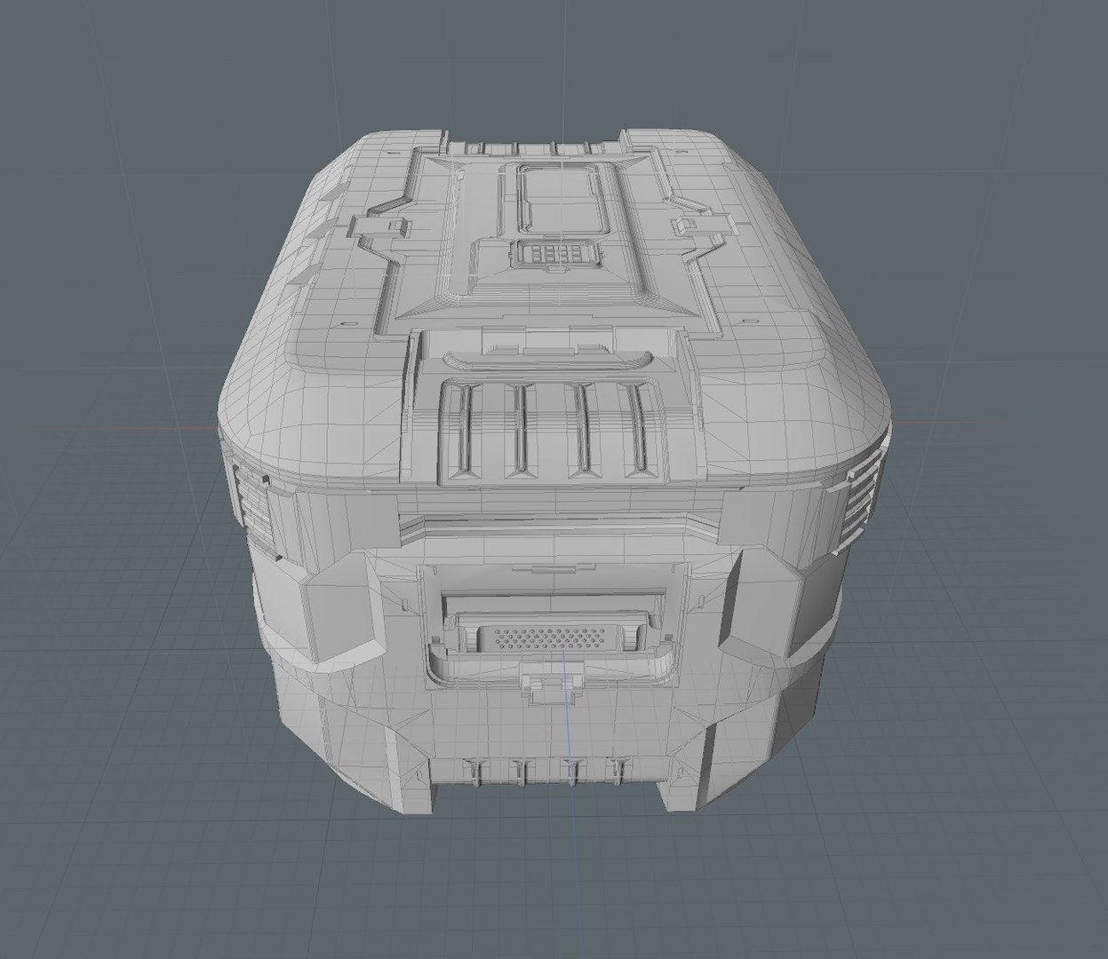 3D Box Sci Fi - TurboSquid 1470098