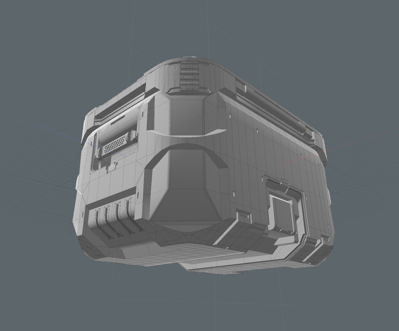 3D Box Sci Fi - TurboSquid 1470098