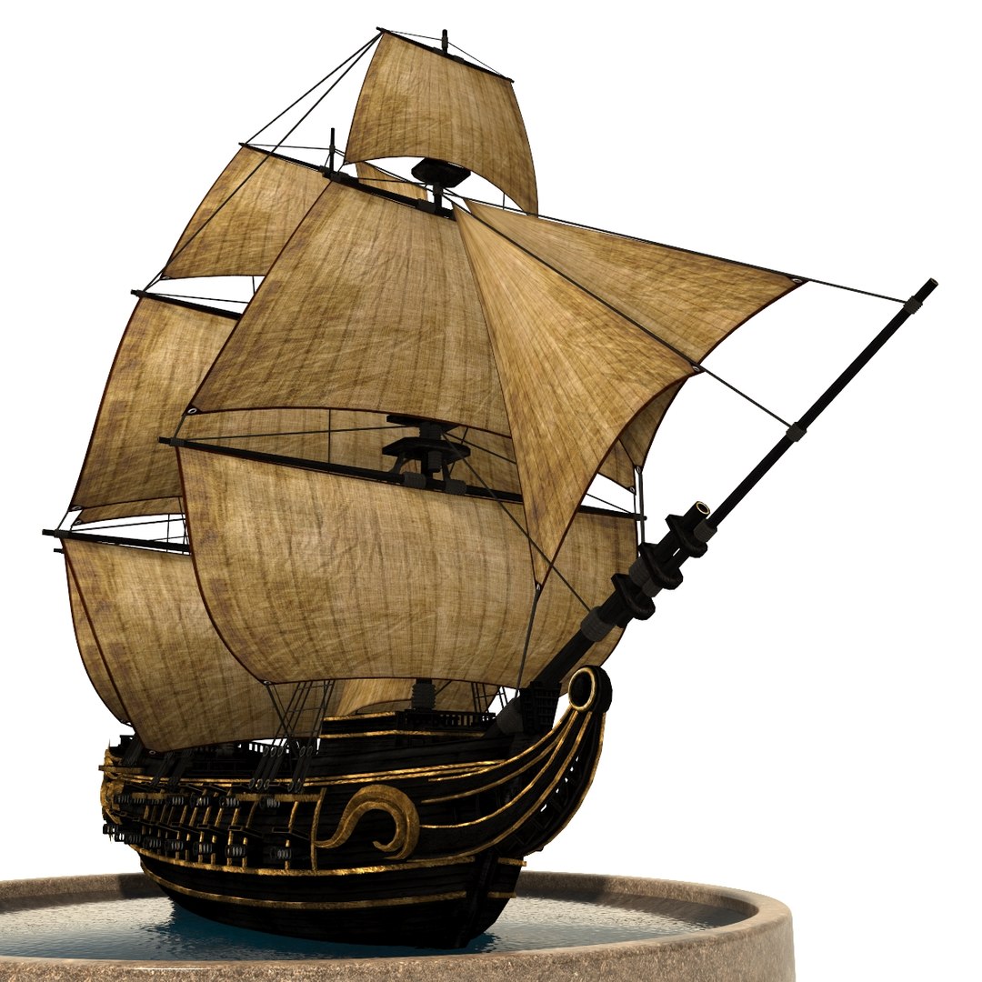 3D Pirate Games Sails Model - TurboSquid 1286494