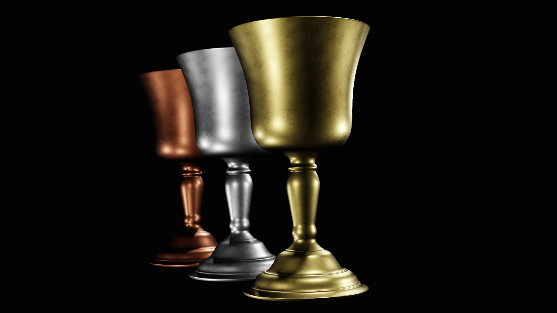 3D Goblets - TurboSquid 2278729