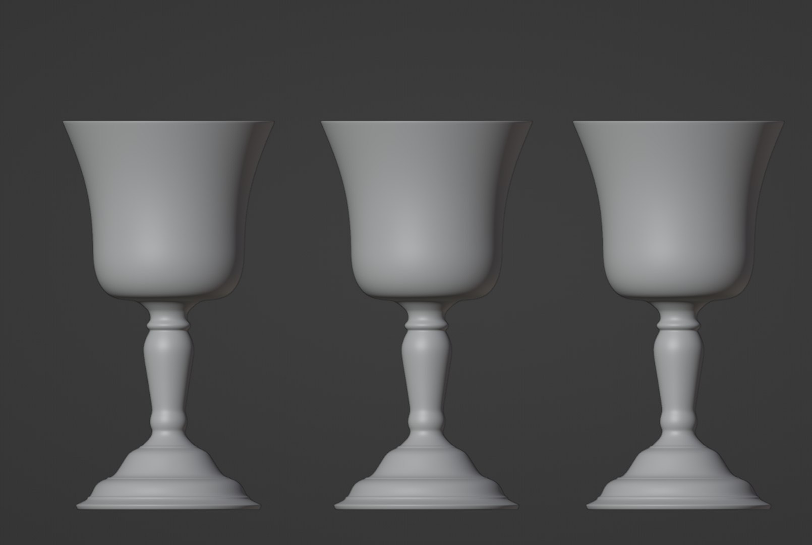 3D Goblets - TurboSquid 2278729