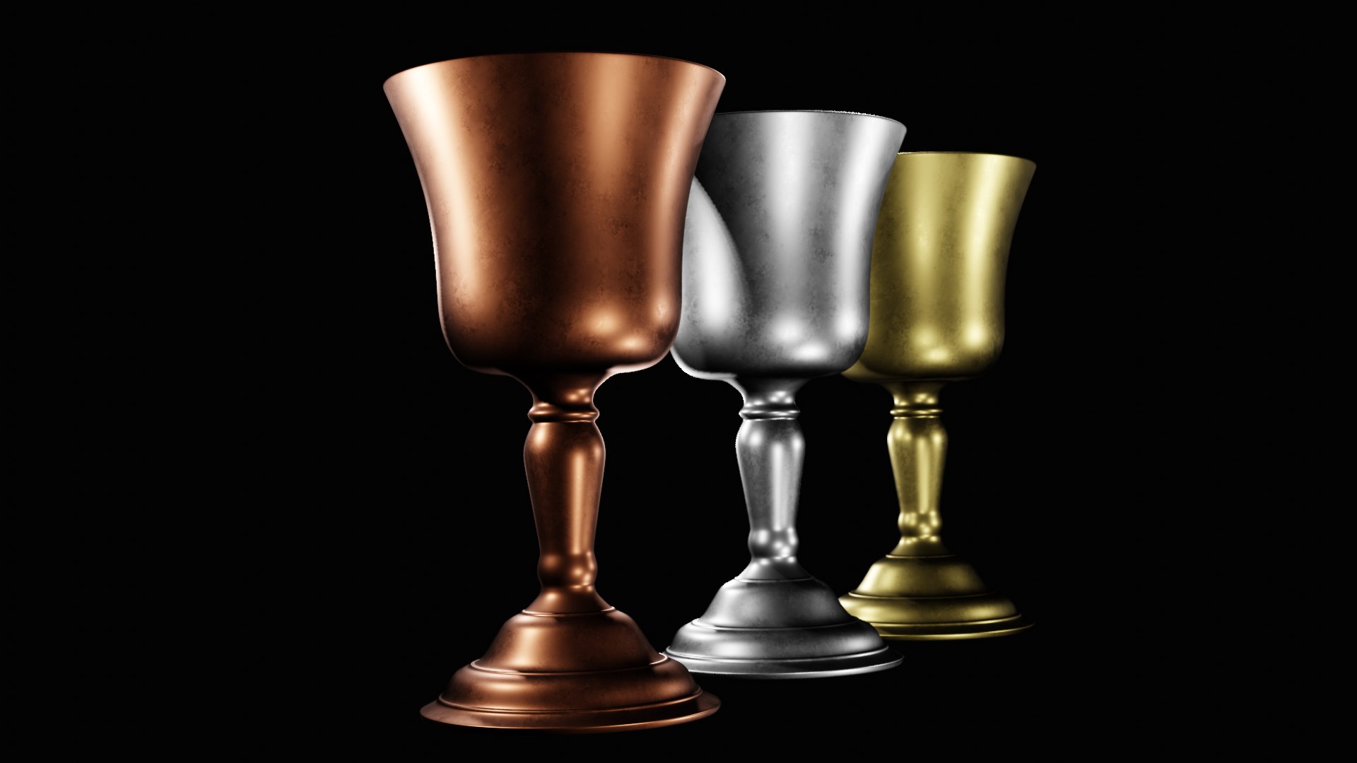 3D Goblets - TurboSquid 2278729