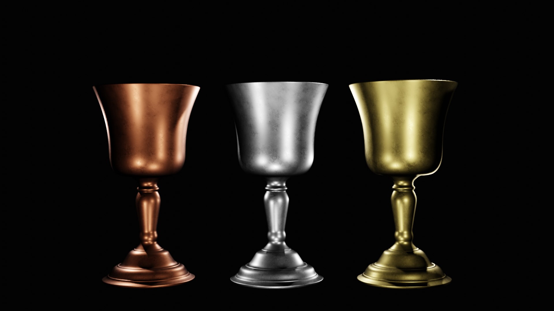 3D Goblets - TurboSquid 2278729