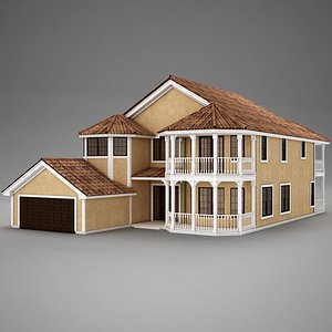 Ranch House 3D Models for Download | TurboSquid