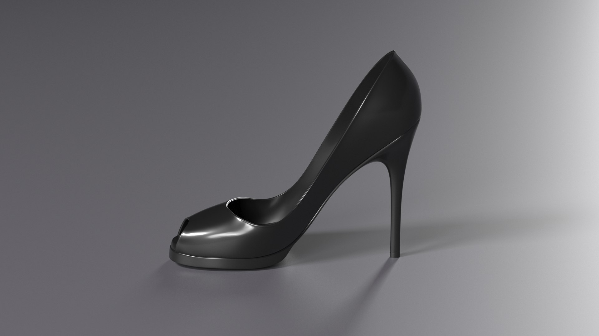 High Heel Shoes 3D Model - TurboSquid 1855394
