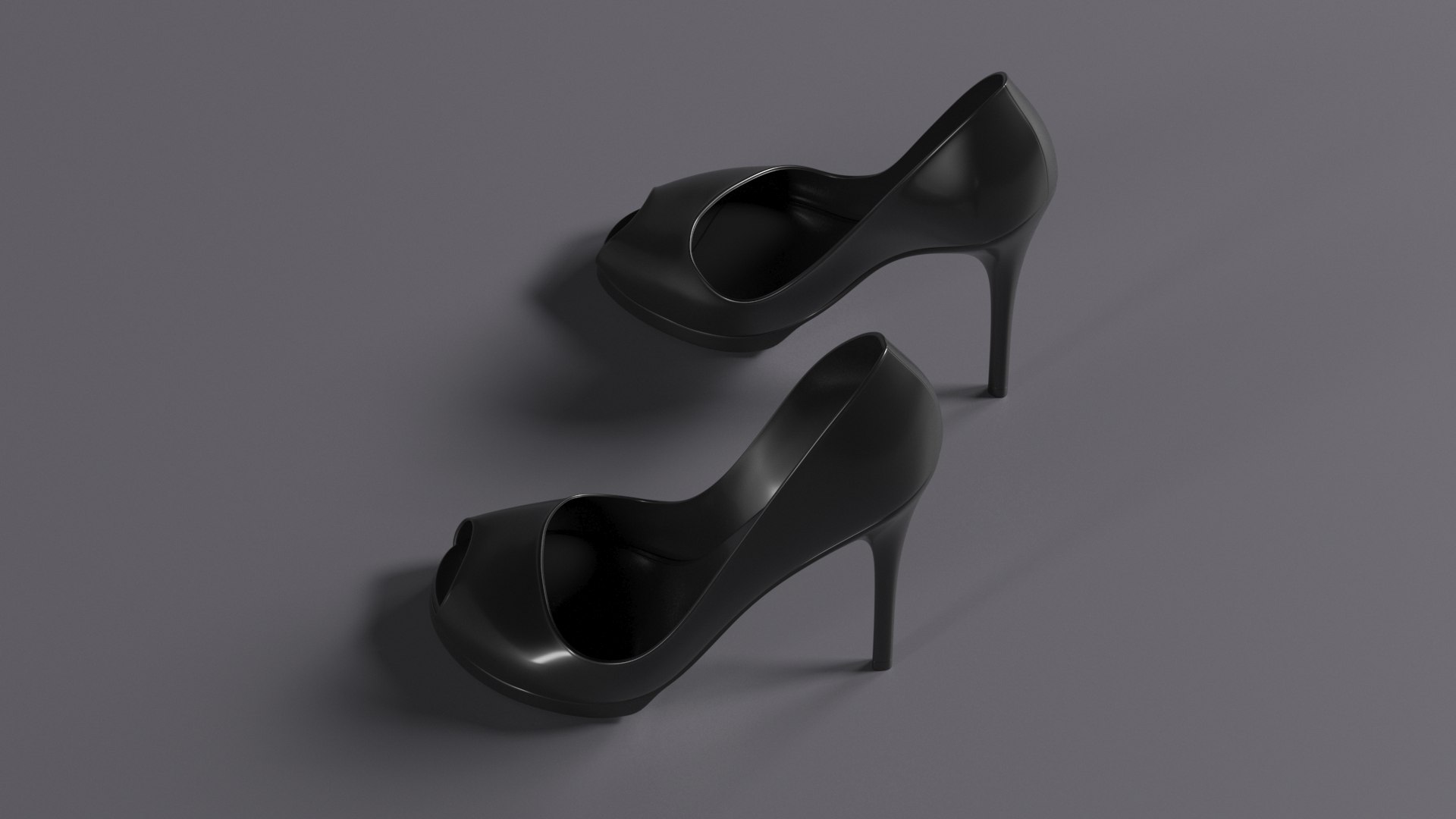 High Heel Shoes 3D Model - TurboSquid 1855394
