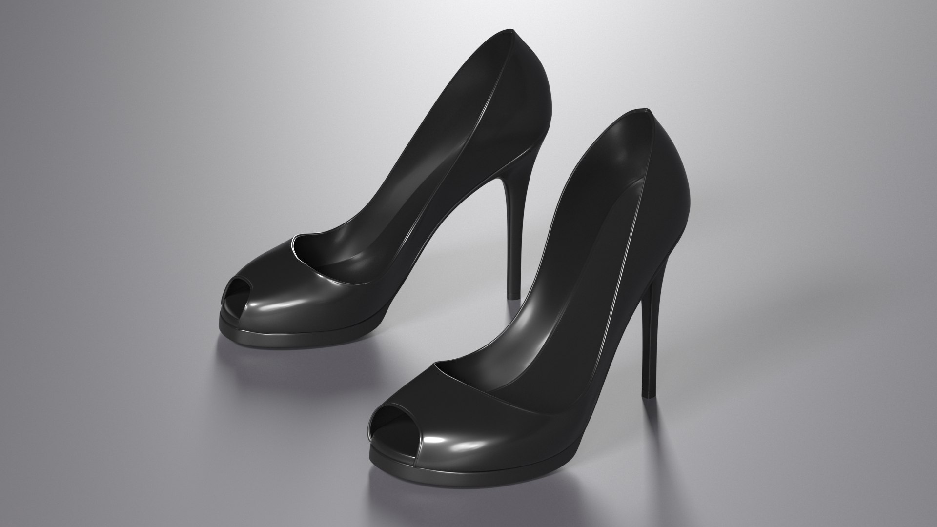 High Heel Shoes 3D Model - TurboSquid 1855394