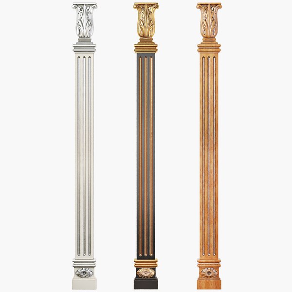 Classic pilaster 053D模型 - TurboSquid 2069766