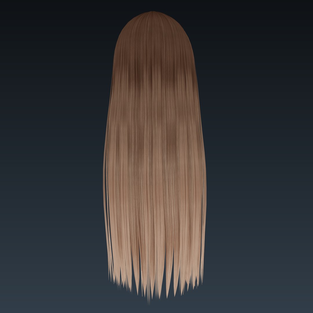 Hairstyle Secondlife Model - TurboSquid 1650324
