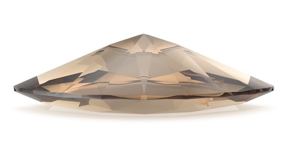 Marquise Cut Smokey Topaz 3D model - TurboSquid 1832086