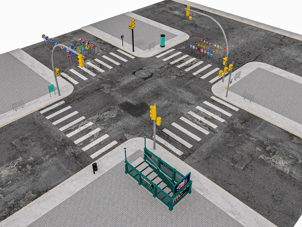 Blender Highway Models | TurboSquid