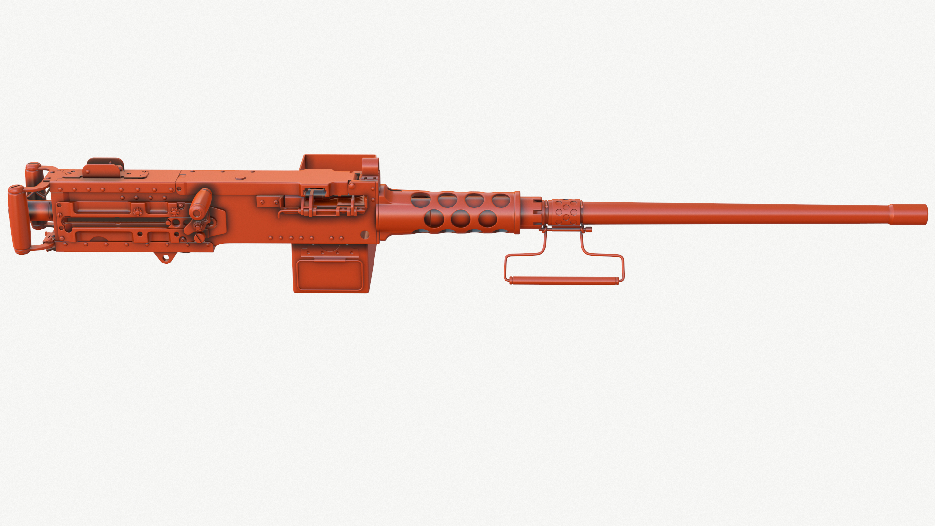 Browning M2 3D Model - TurboSquid 1938014