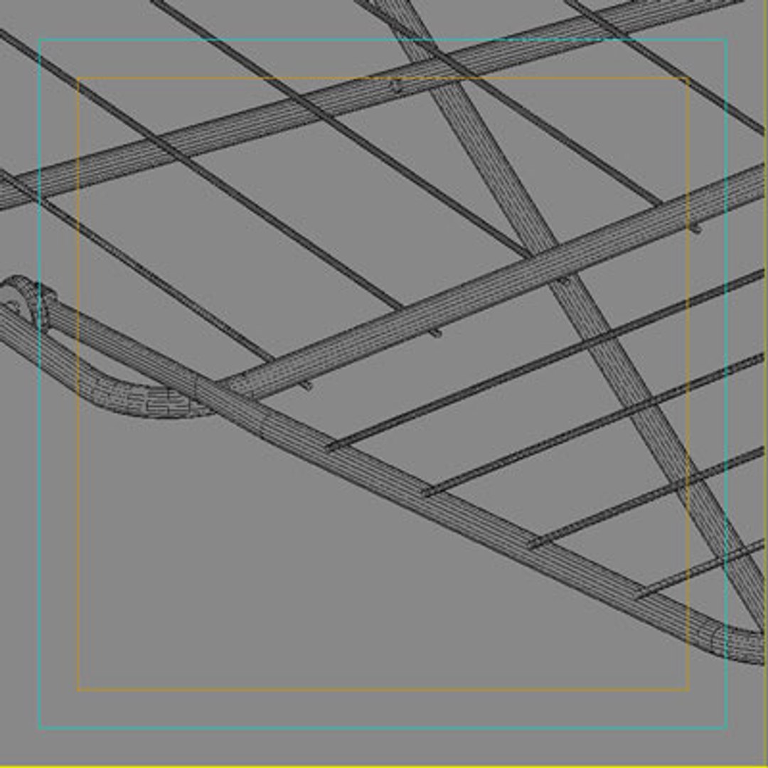 3d clothes dryer rack drying model