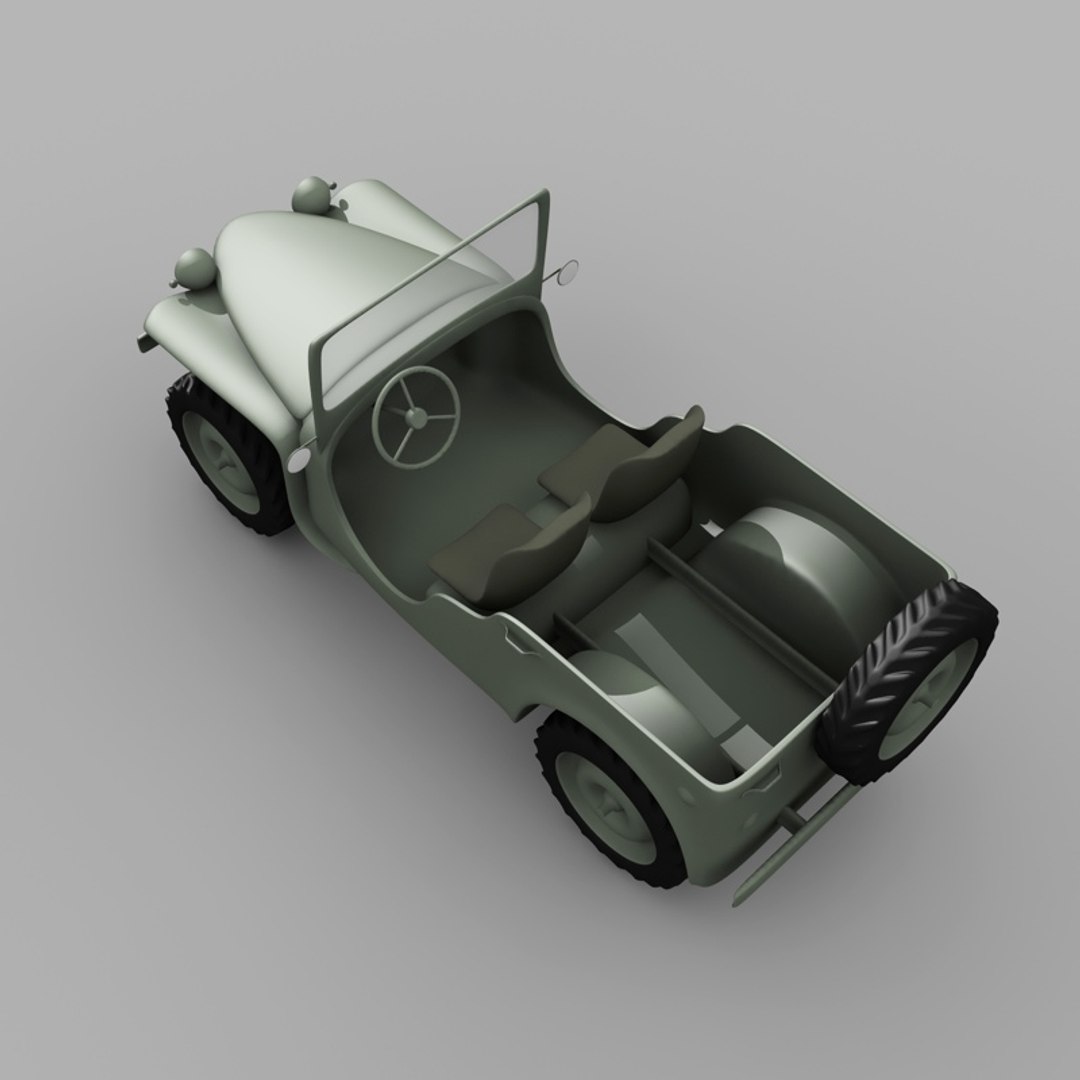 bantam vehicle 3d model