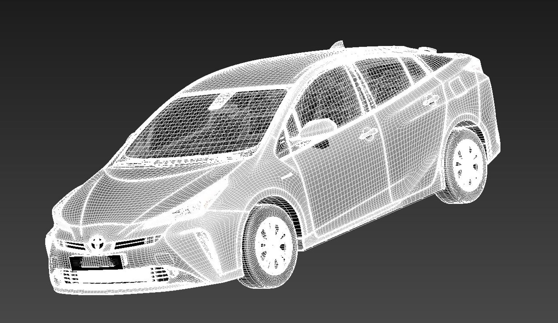 Toyota prius 2020 3D - TurboSquid 1390685