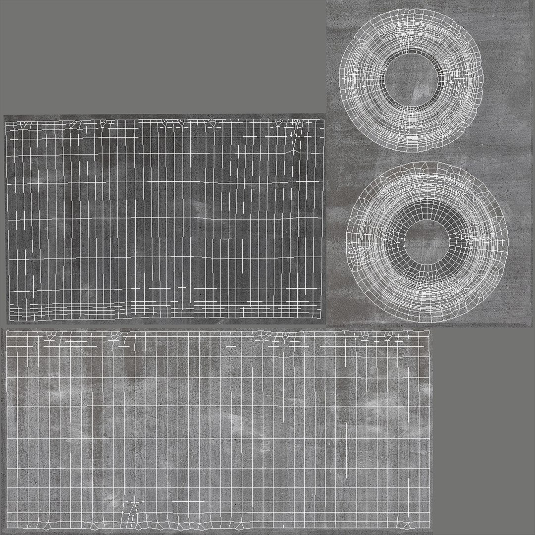 Concrete Drainage Pipe 3D model - TurboSquid 2113284
