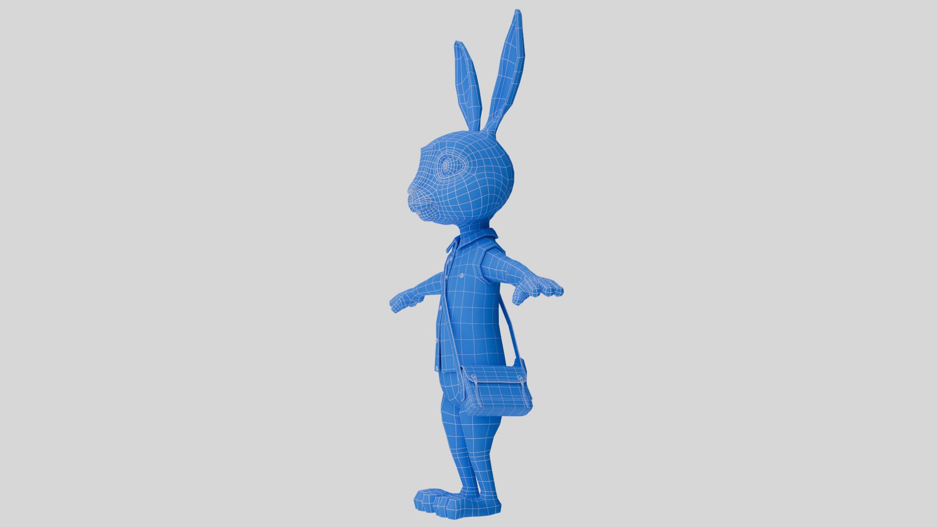 3D Cartoon Rabbit - TurboSquid 2164980