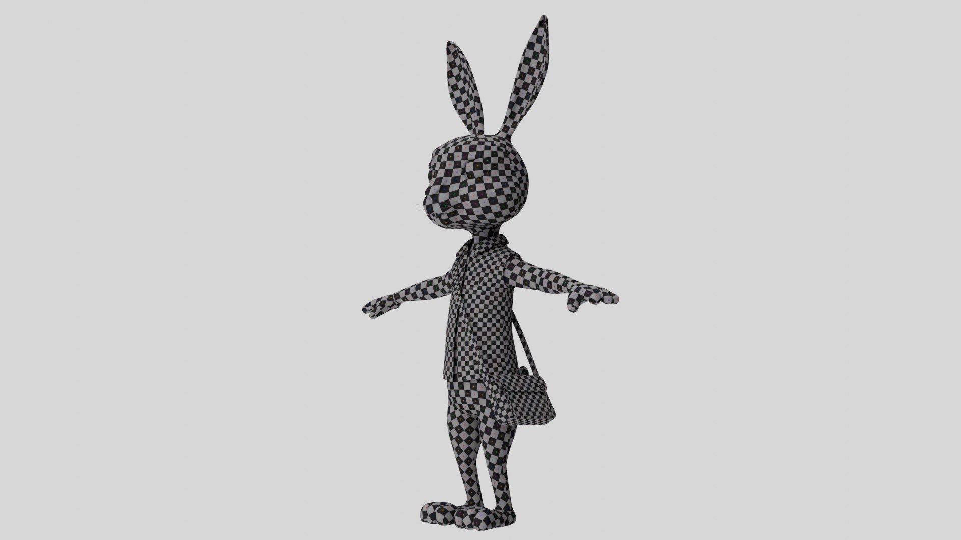 3D Cartoon Rabbit - TurboSquid 2164980