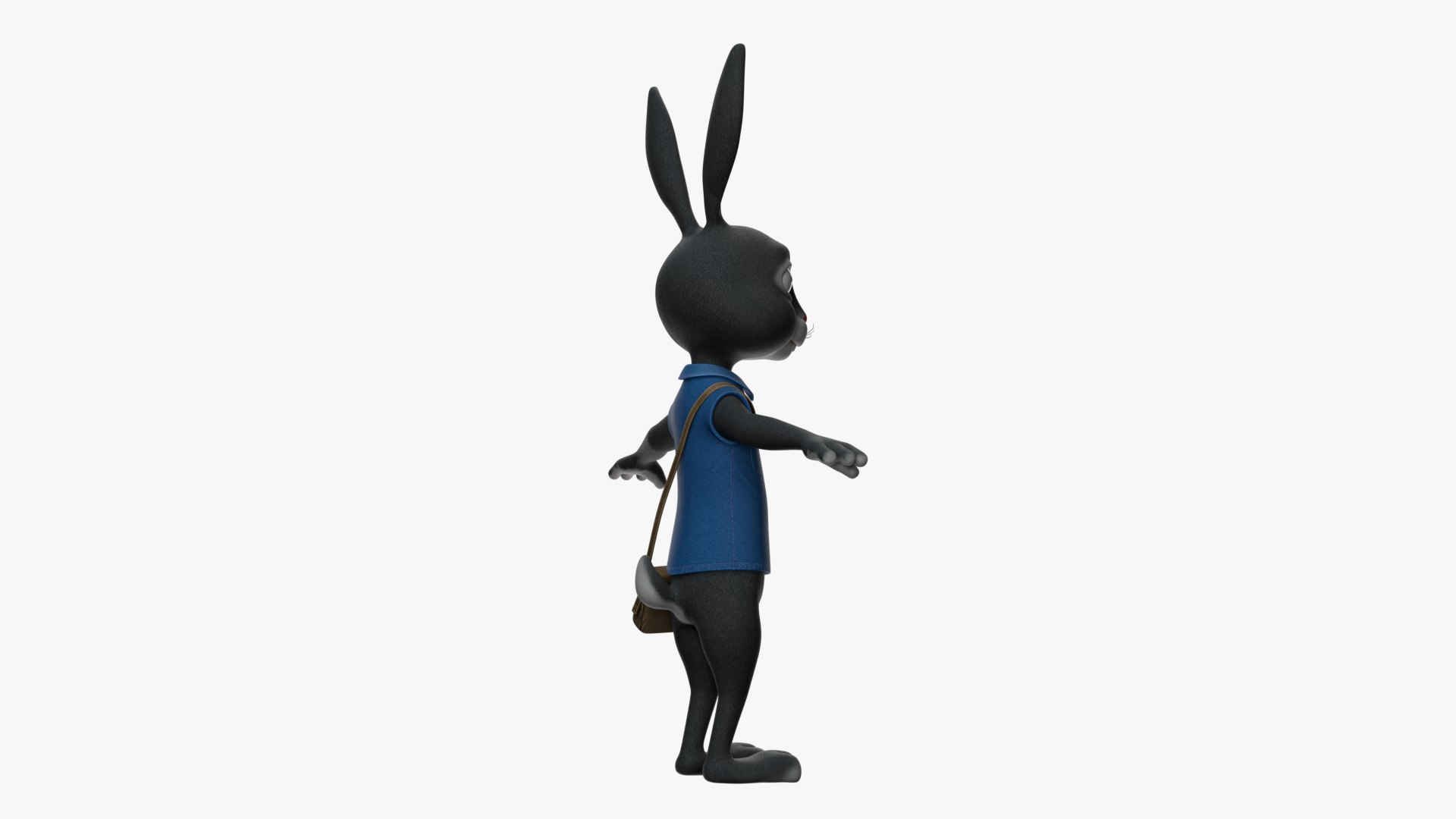 3D Cartoon Rabbit - TurboSquid 2164980