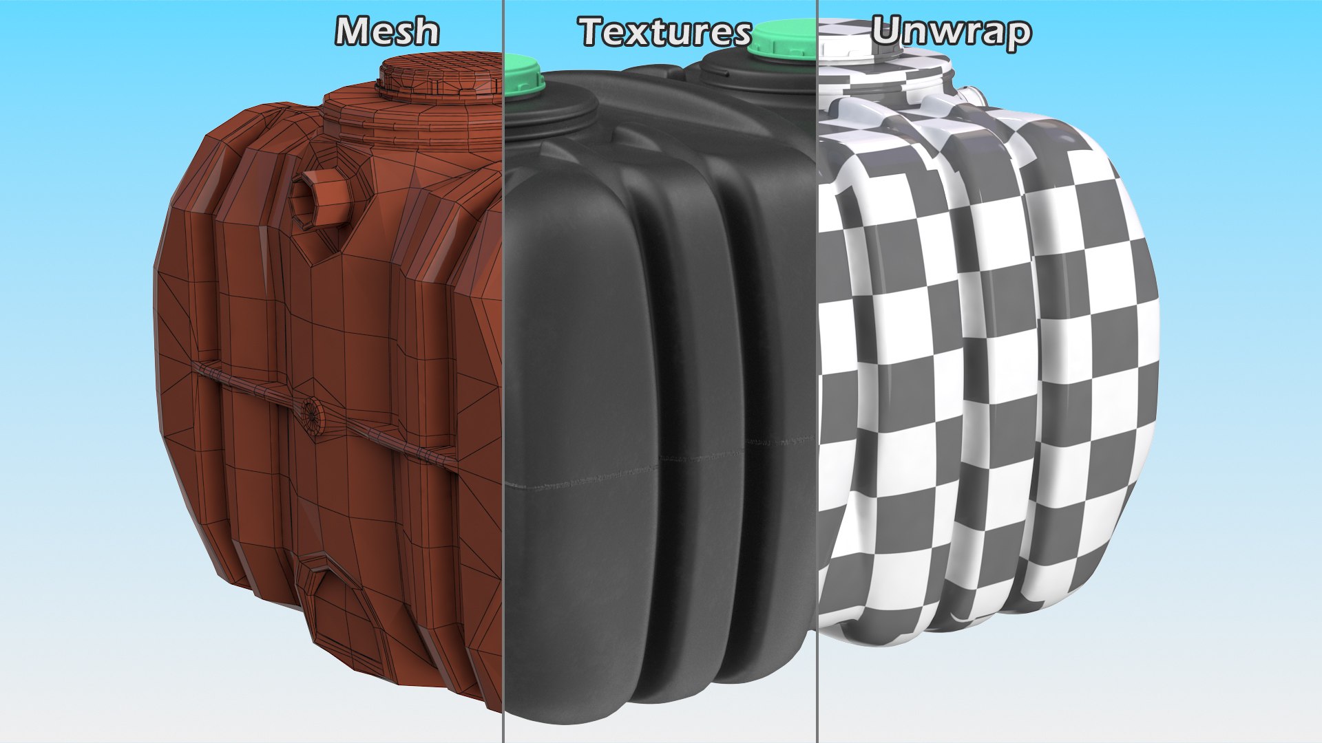 Tricel Vento Septic Tank 3D Model - TurboSquid 1771724