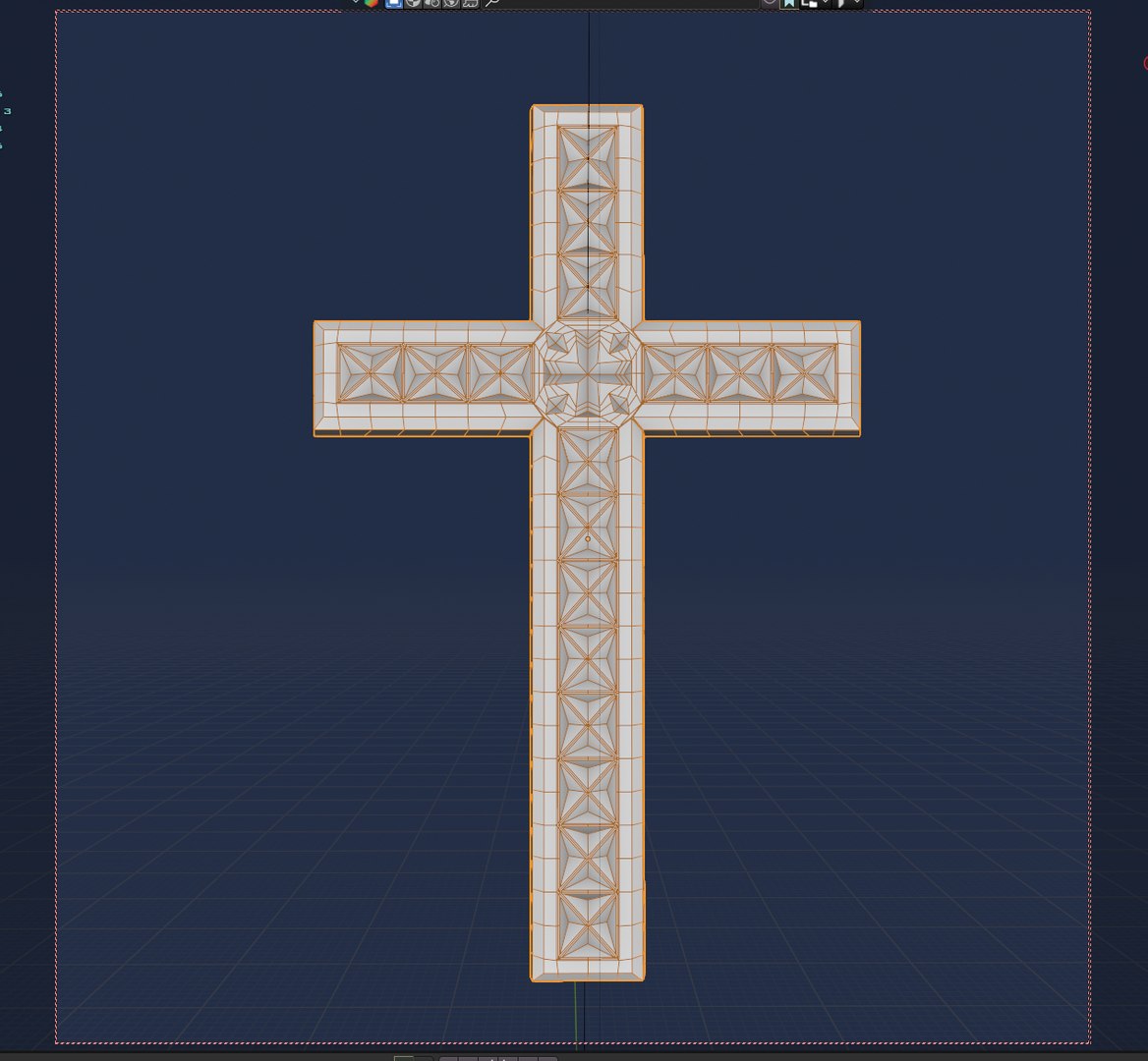 3D WALL CROSS 9 3D MODEL STL Model - TurboSquid 2191207