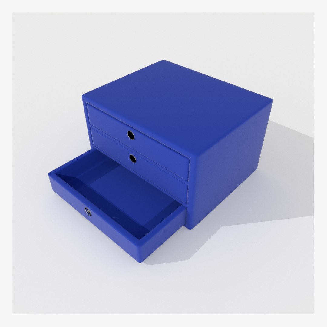 Cabinet Collada Dae 3d Model