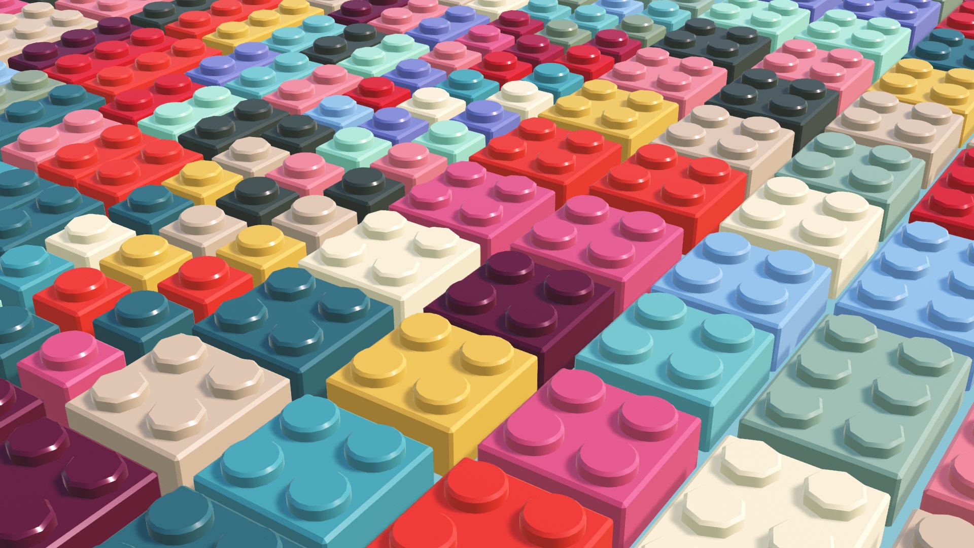 3D Hyper Casual Bricks - TurboSquid 1570846