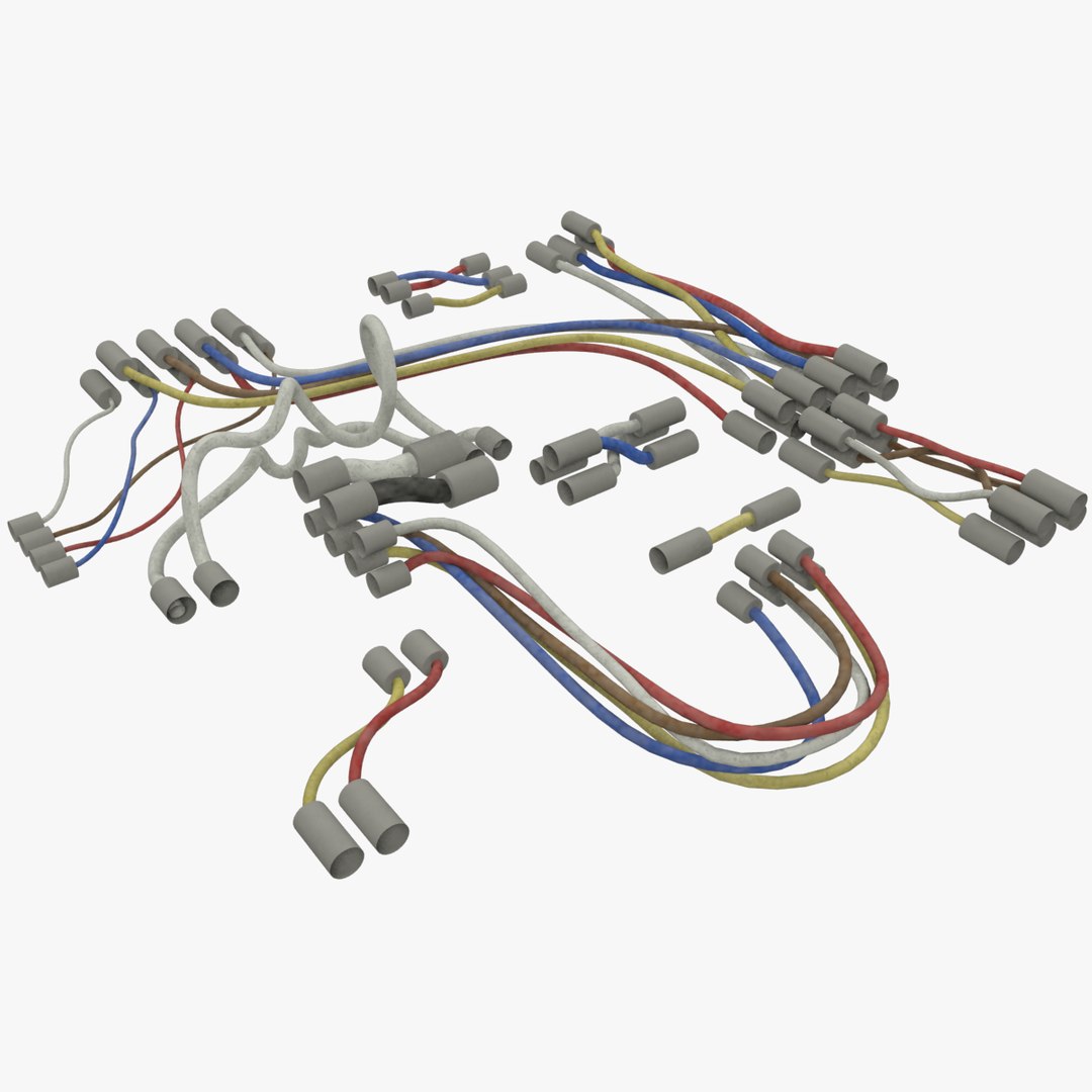3D Model Wires Set - TurboSquid 1328551