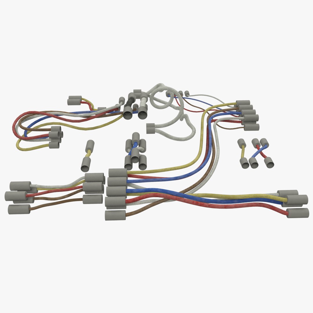 3D Model Wires Set - TurboSquid 1328551