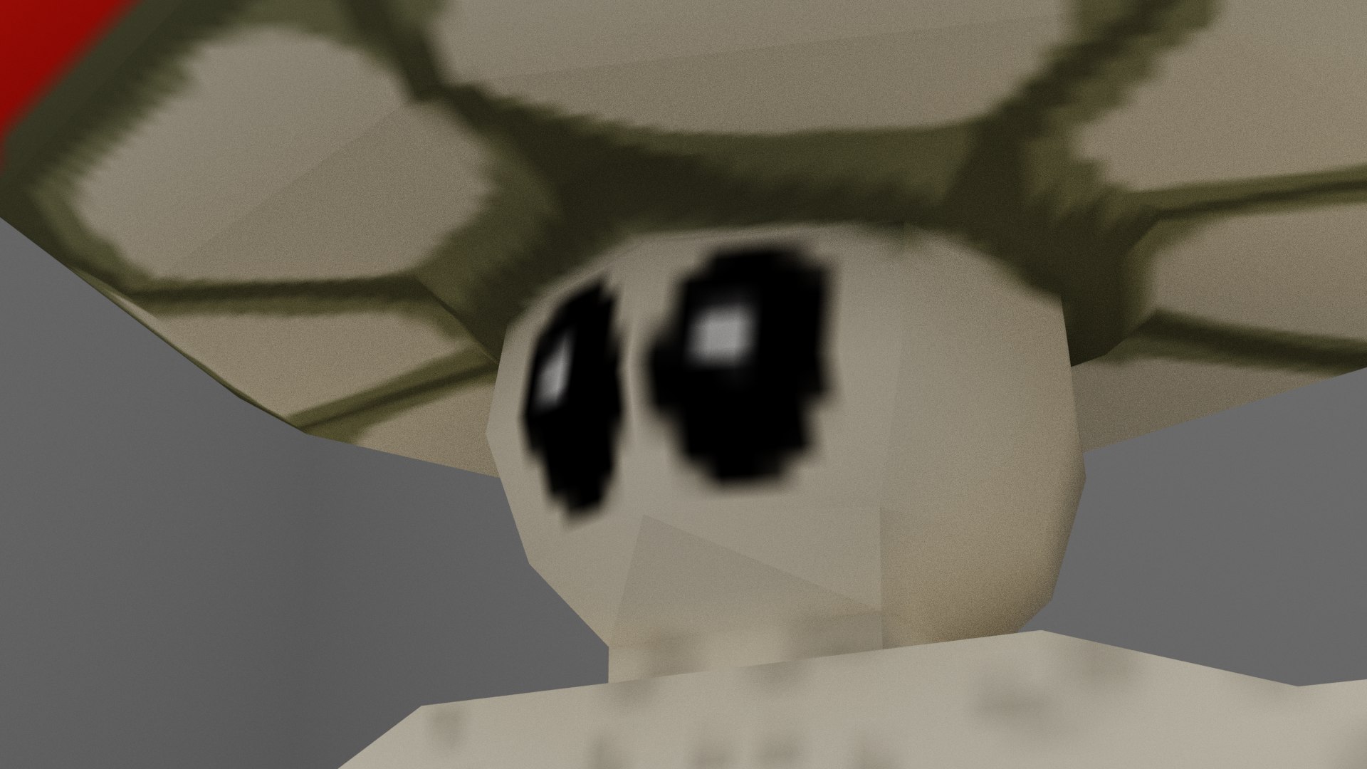 Retro Modeling Humanoid Mushroom 3D - TurboSquid 2329158