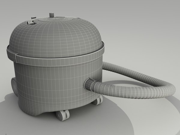henry hoover 3d model