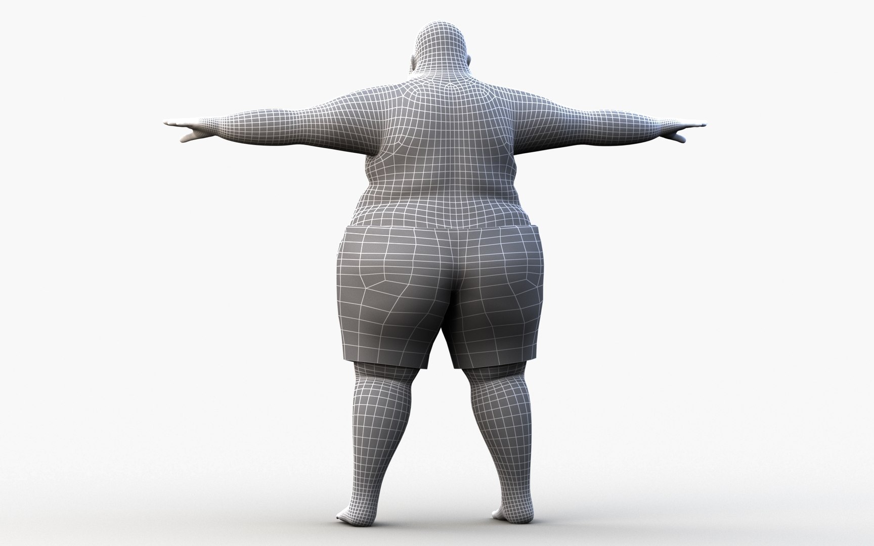 Fat man 3D model - TurboSquid 1523861