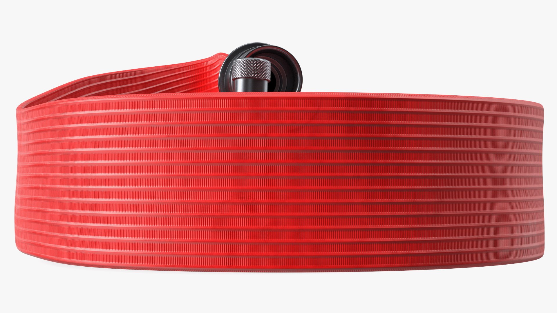 Neatly Coiled Fire Hose Red 3D Model - TurboSquid 1836654