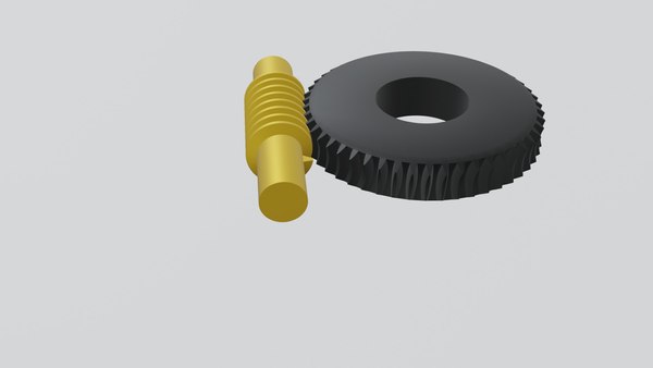 Worm gear 3D model - TurboSquid 1792116