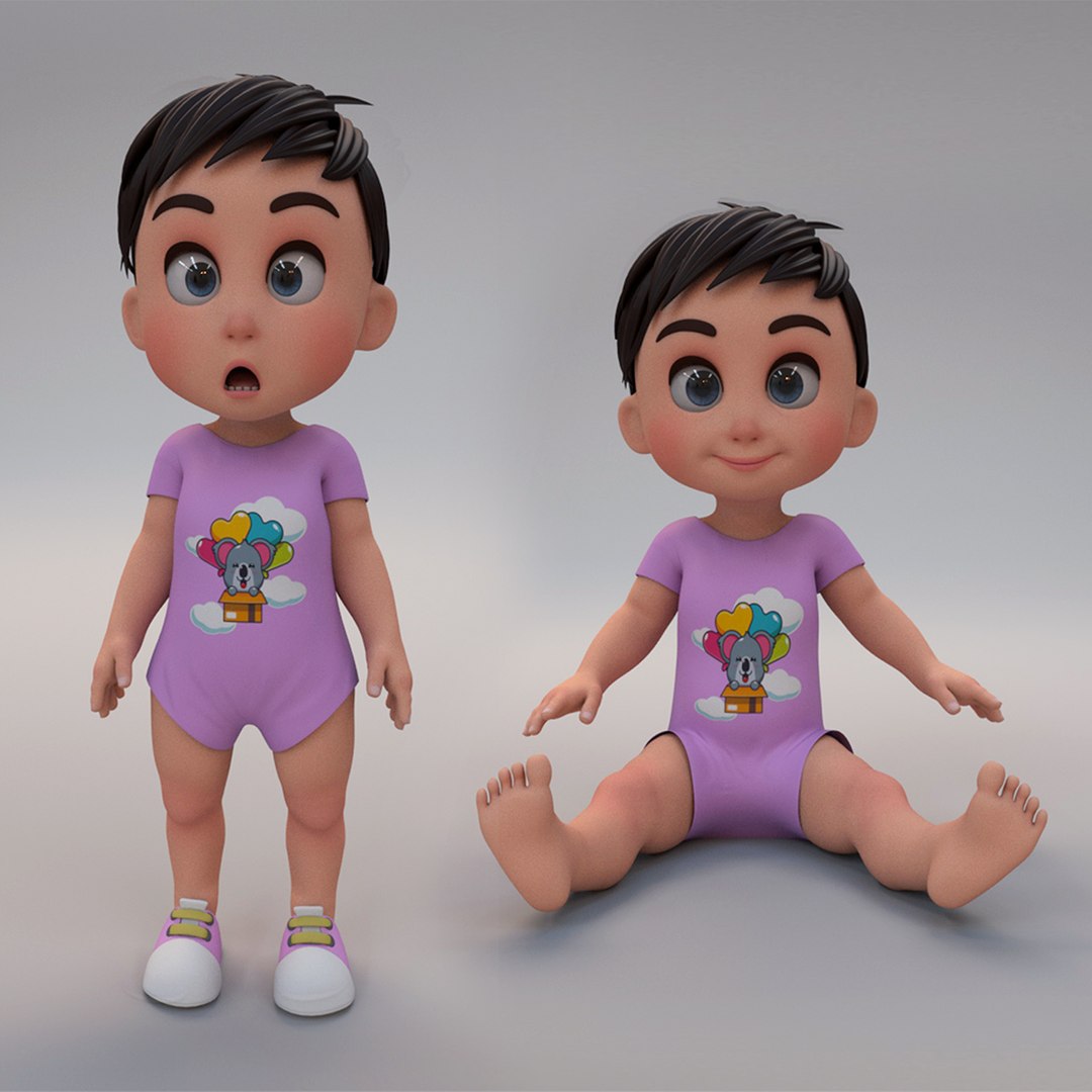 baby boy3D模型 - TurboSquid 2098696