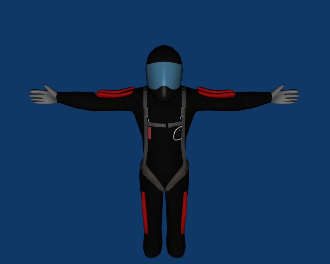 3d Skydiver
