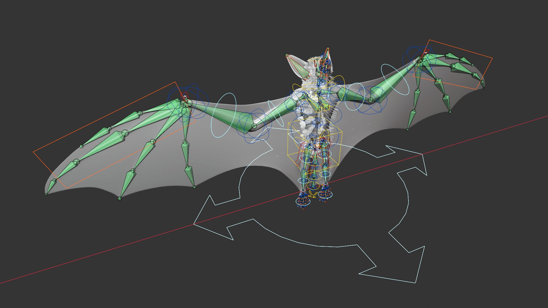 3D Model Bat - TurboSquid 2253479