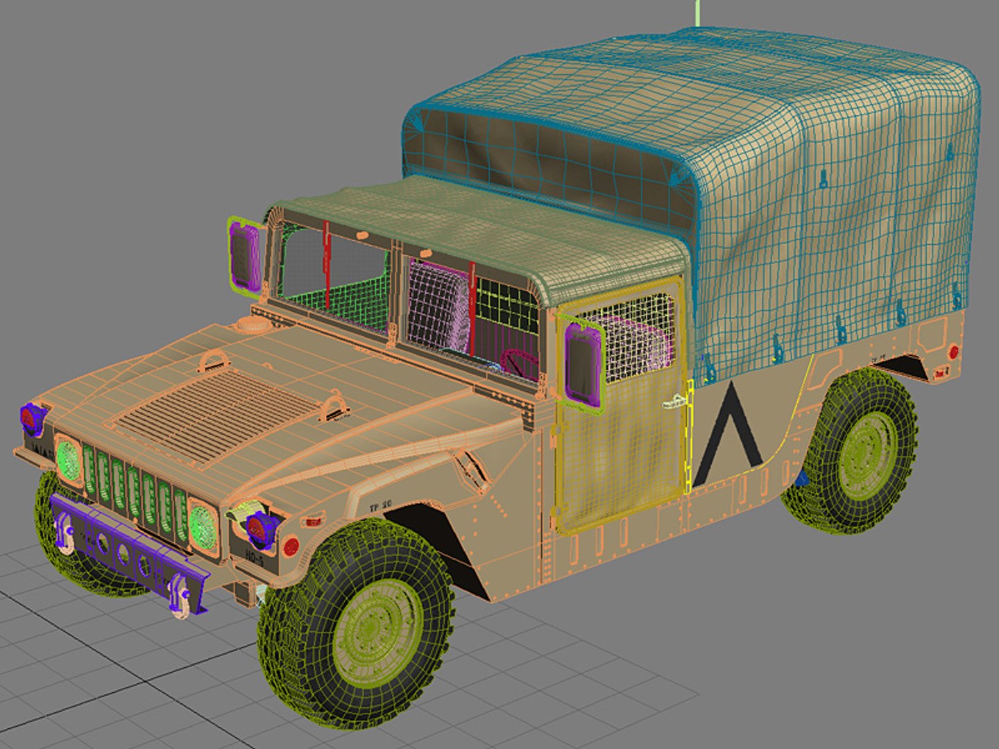M998 Cargo Carrier Hmmwv Max