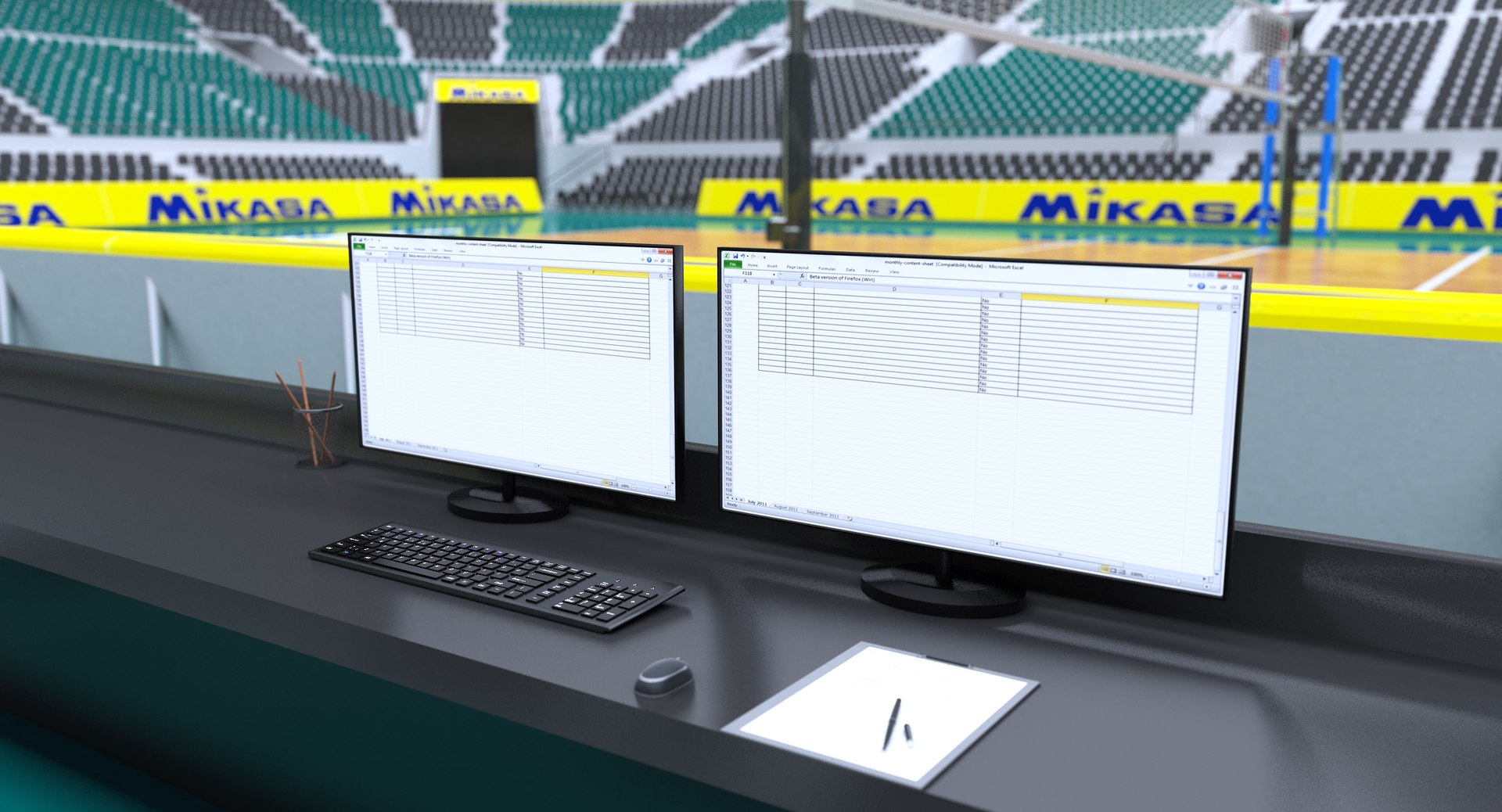 3D Volleyball Stadium Volley Model - TurboSquid 1303874