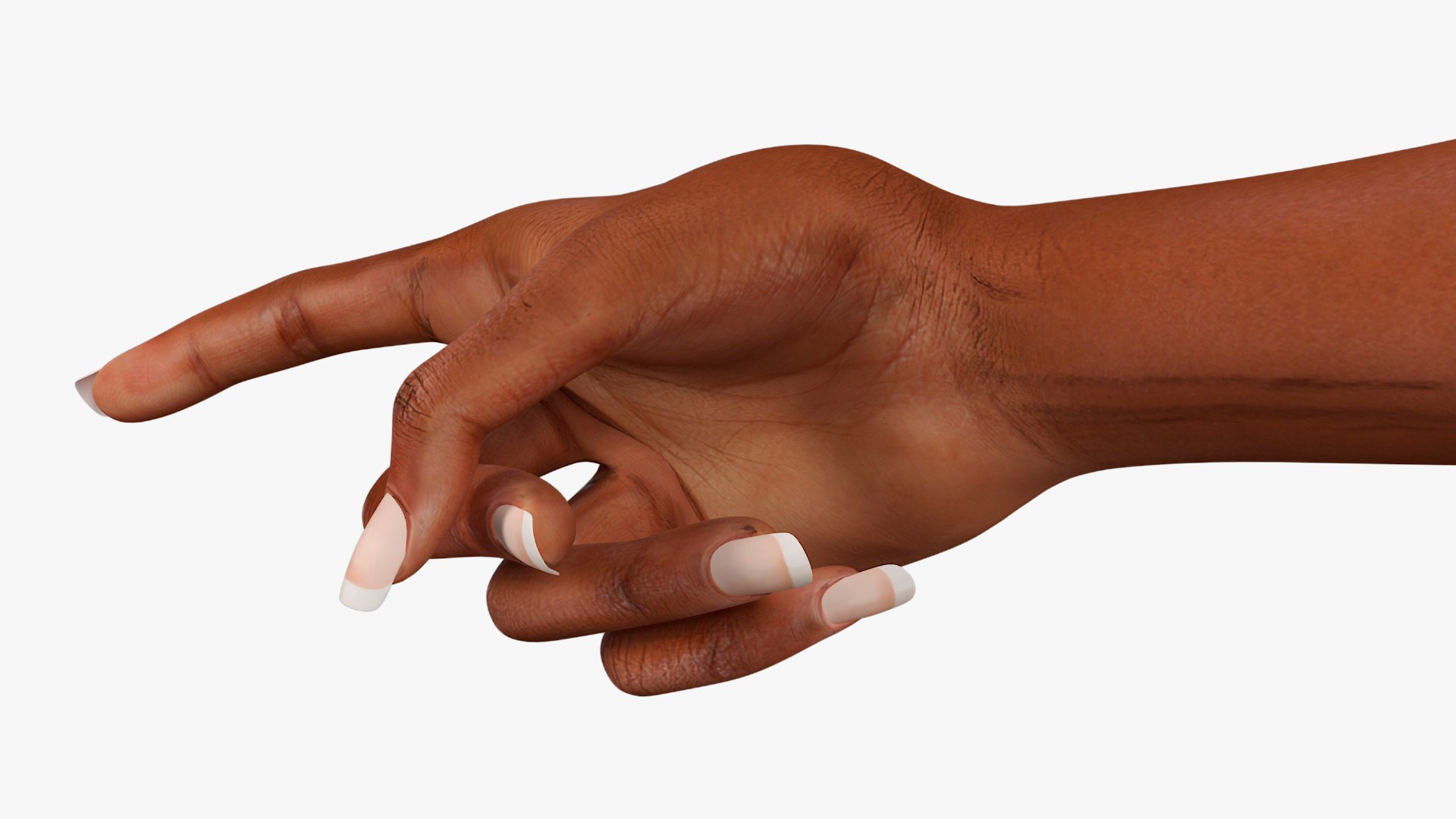 Female Realistic Hand Rigged 3D - TurboSquid 2363222