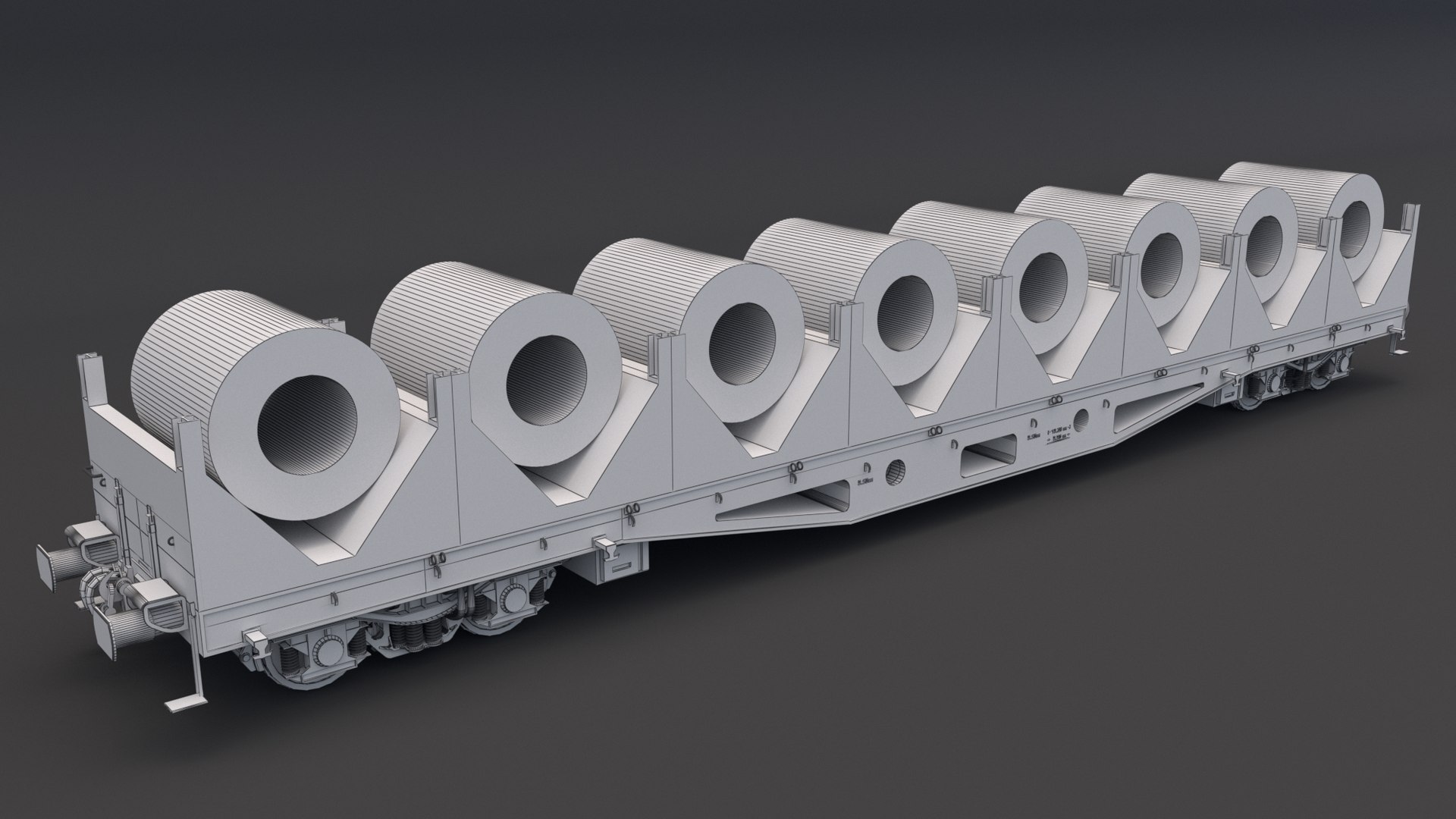 3D Cargo Train Db Car - TurboSquid 1654570
