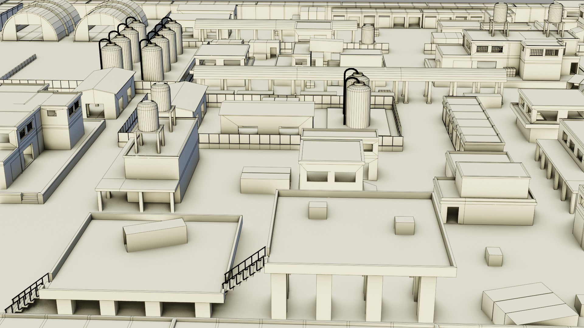 Modular FPS Game Environment And Assets Model - TurboSquid 1978058