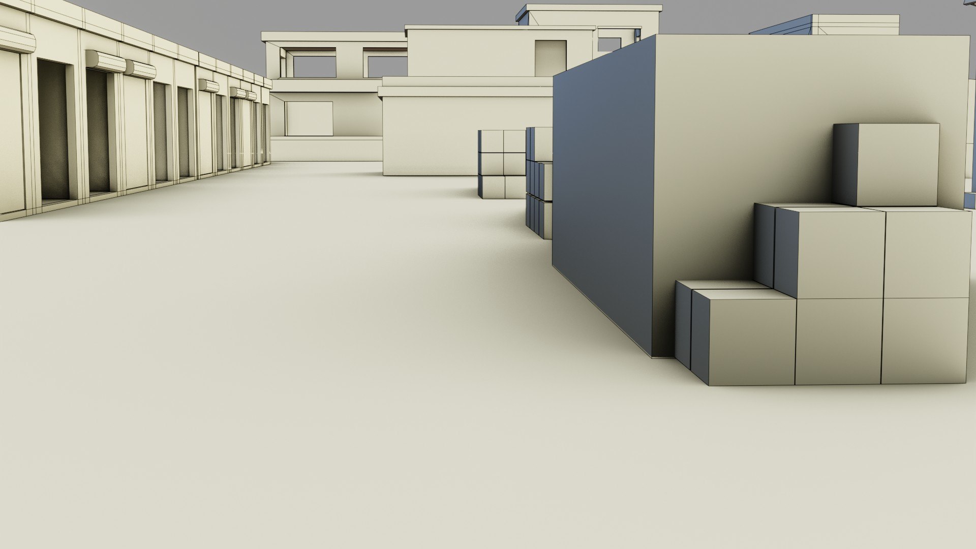 Modular FPS Game Environment and Assets model - TurboSquid 1978058