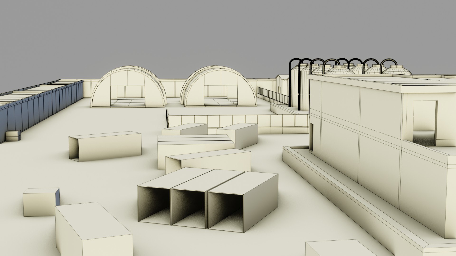 Modular FPS Game Environment and Assets model - TurboSquid 1978058