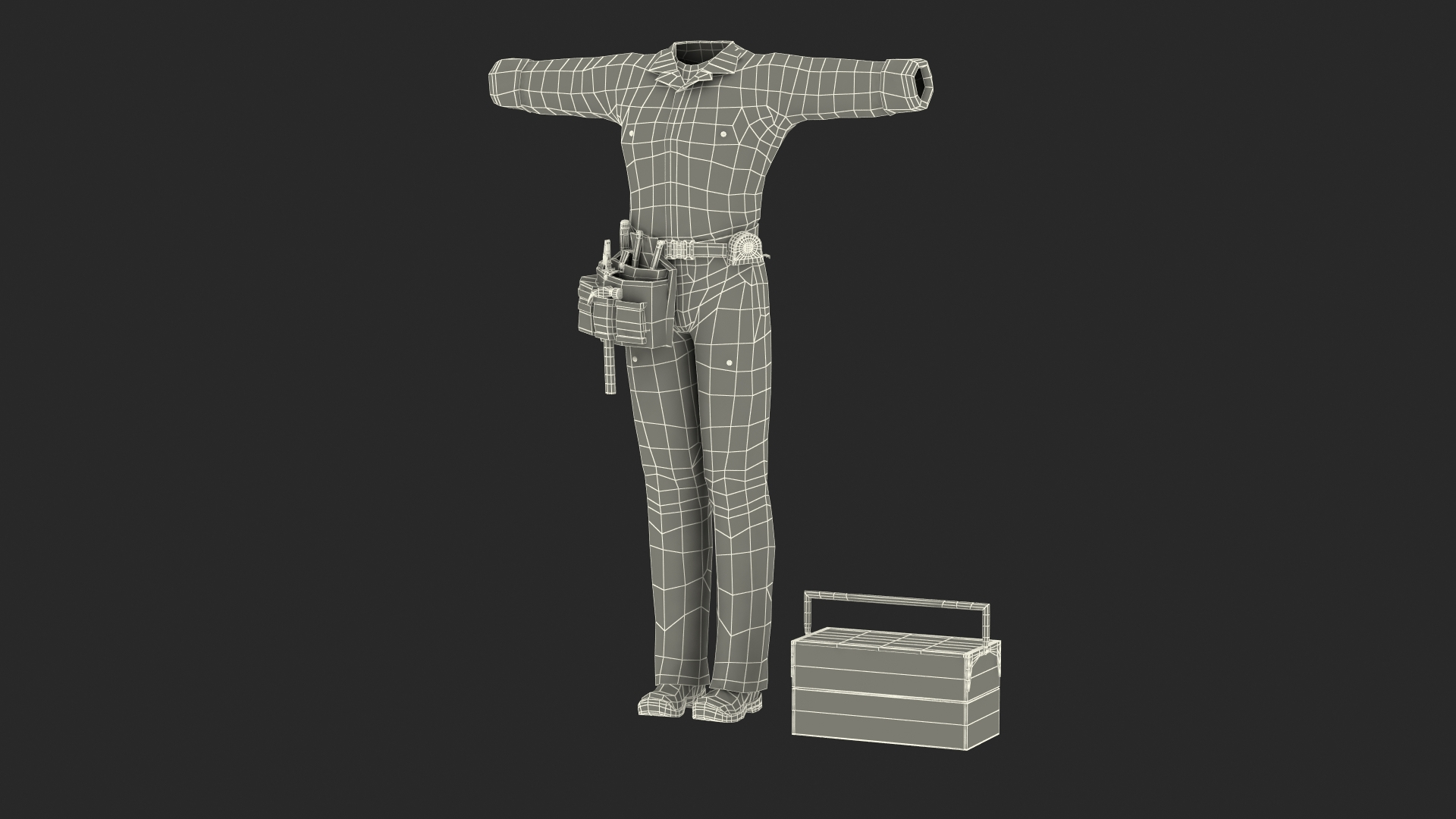 3D Locksmith Clothes Model - TurboSquid 1601672