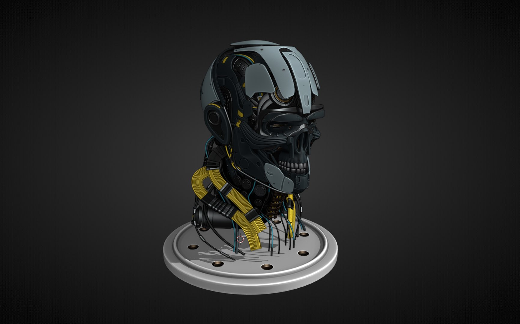 Sci Fi - Character Robot- Head 3D - TurboSquid 1740365