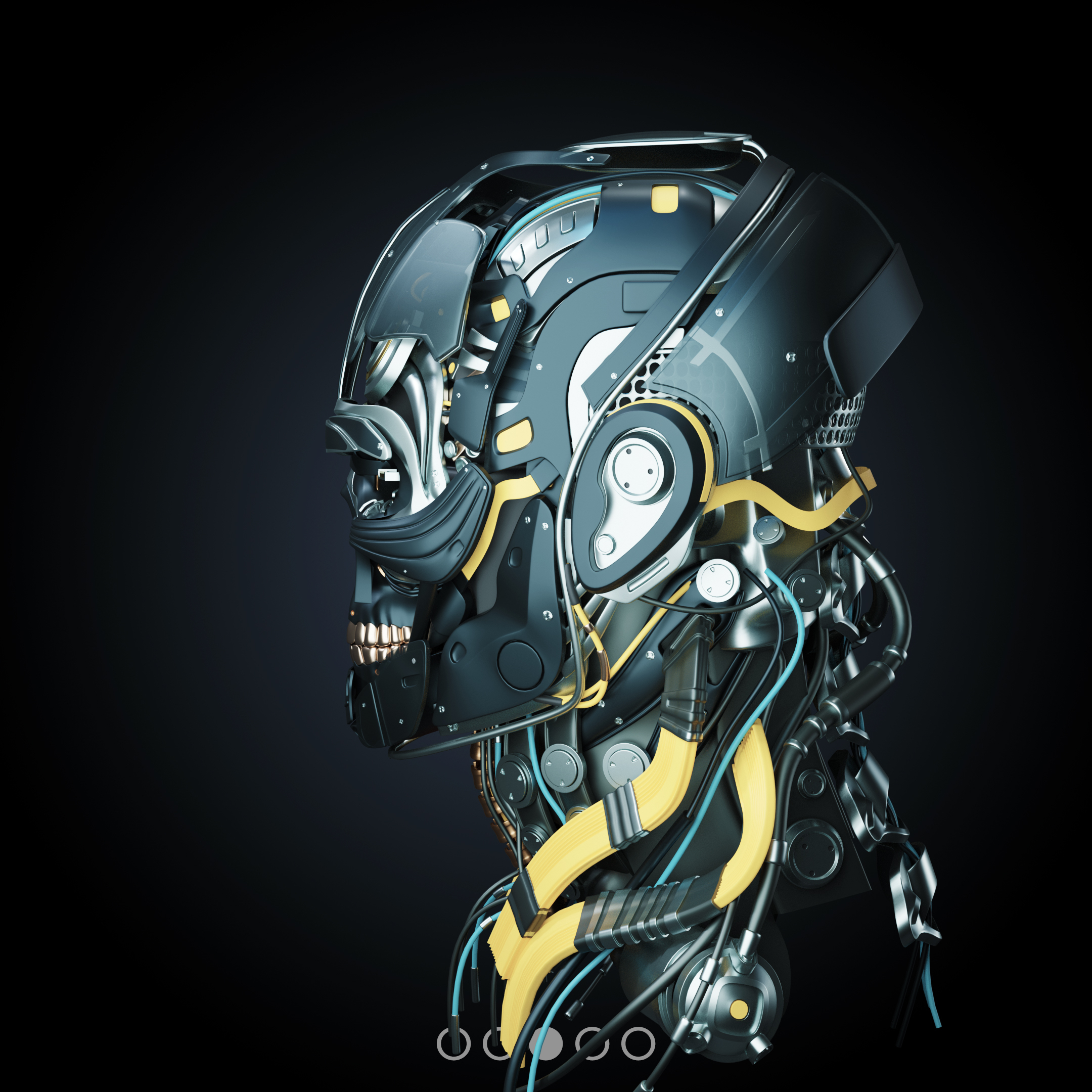 Sci Fi - Character Robot- Head 3D - TurboSquid 1740365