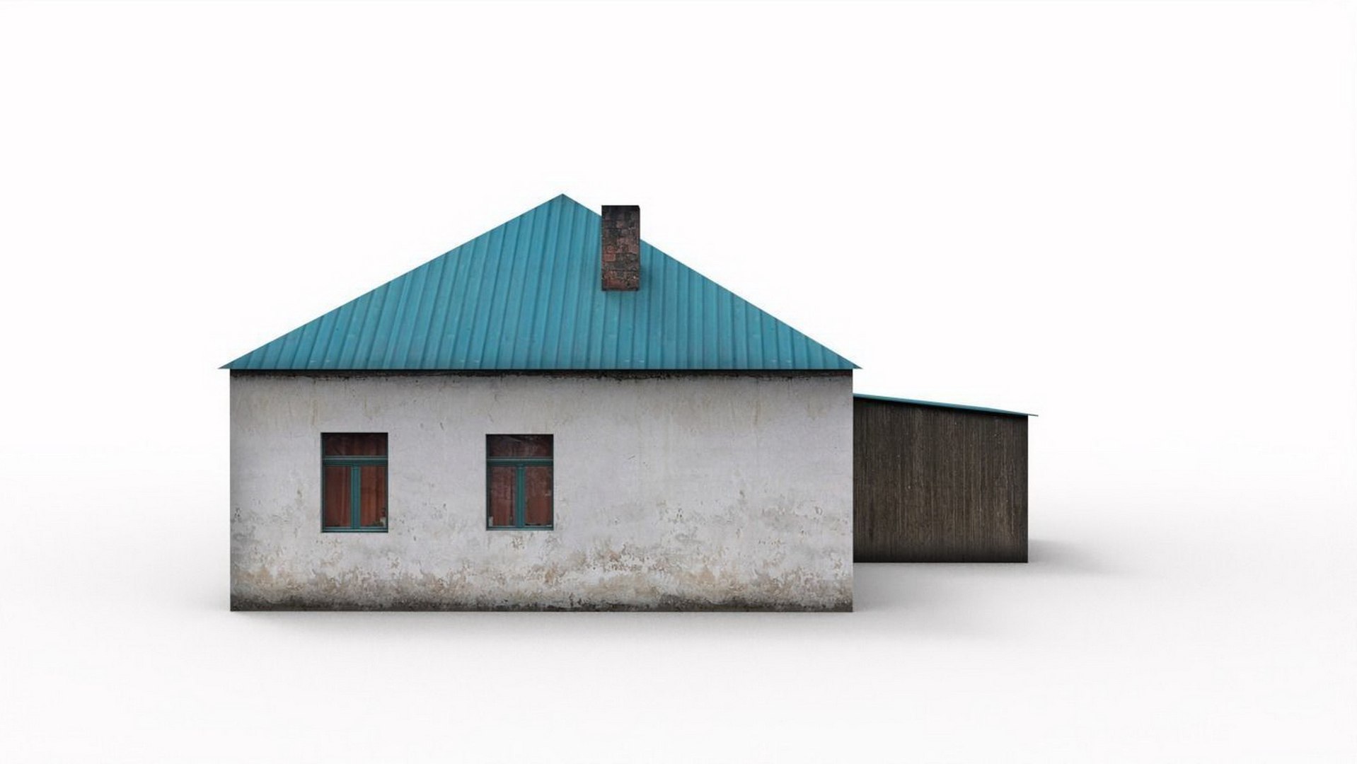3D Model Village House - TurboSquid 1729177