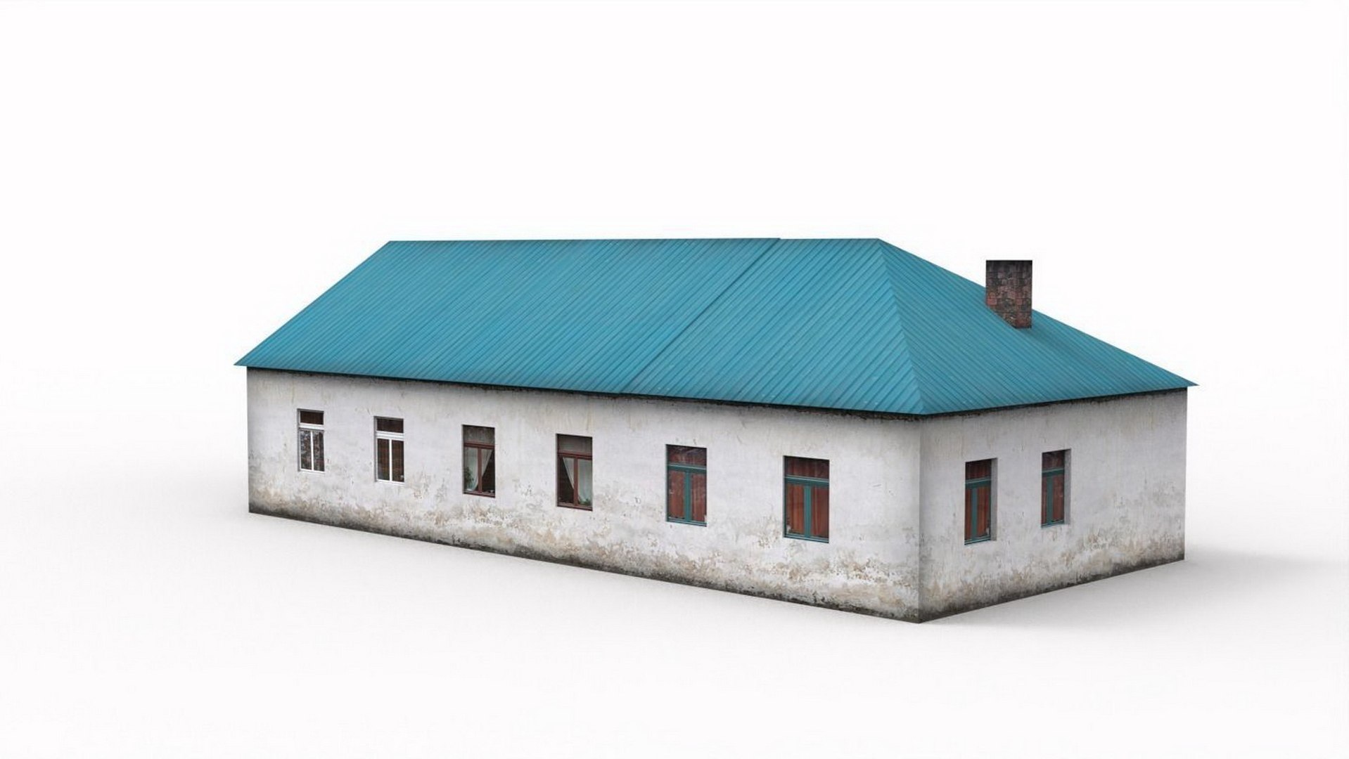 3D Model Village House - TurboSquid 1729177